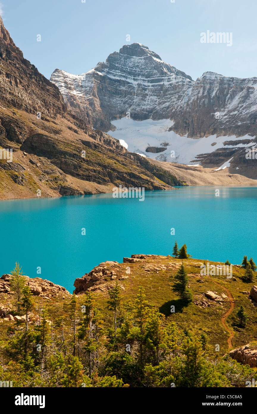 Lake Mcarthur Near Lake O'hara In Yoho National Park; Field, British ...