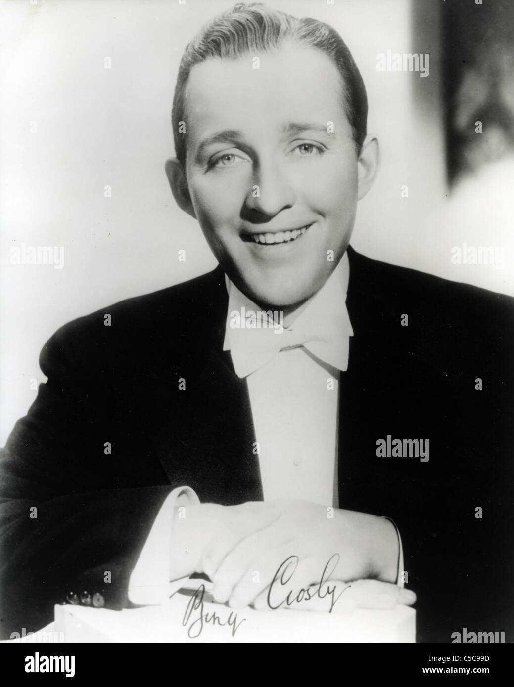 BING CROSBY (1903-1977) US singer and film actor Stock Photo - Alamy