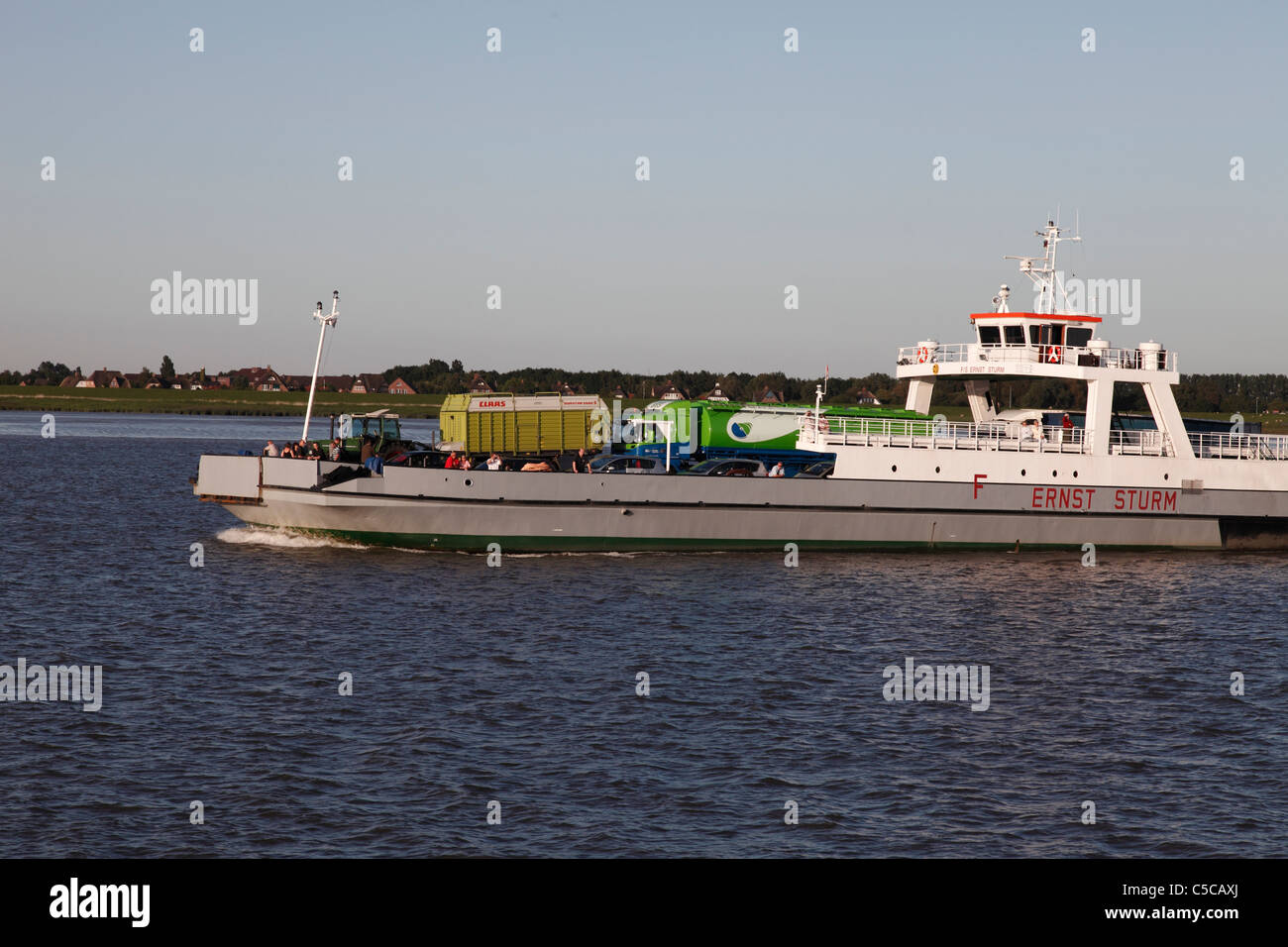 Tractor on ferry hi-res stock photography and images - Alamy
