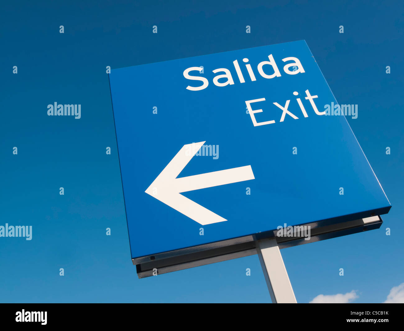 No exit sign signs hi-res stock photography and images - Alamy
