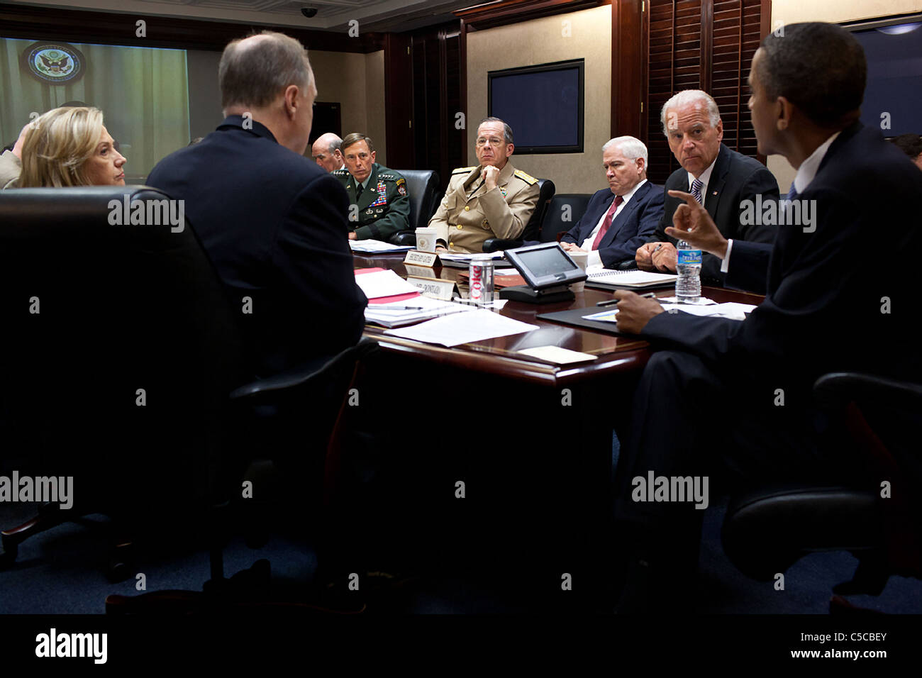 Situation room obama hi-res stock photography and images - Alamy