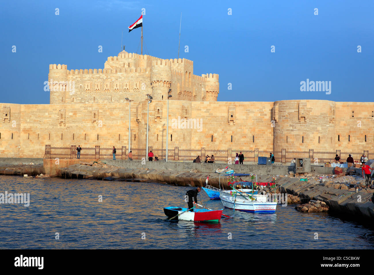 Alexandria egypt boat boats hi-res stock photography and images - Alamy