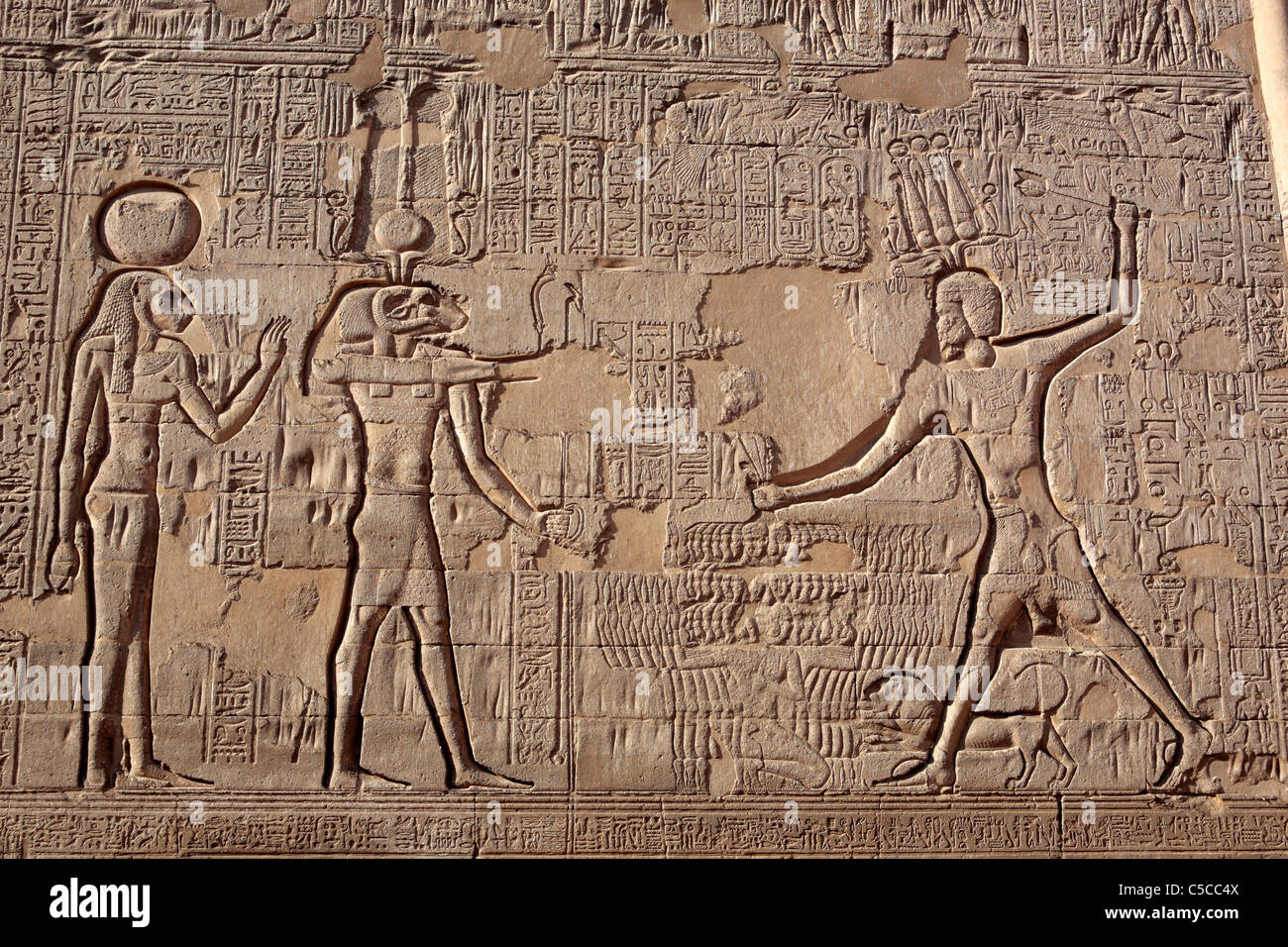 Temple of Khnum, Esna, Egypt Stock Photo - Alamy