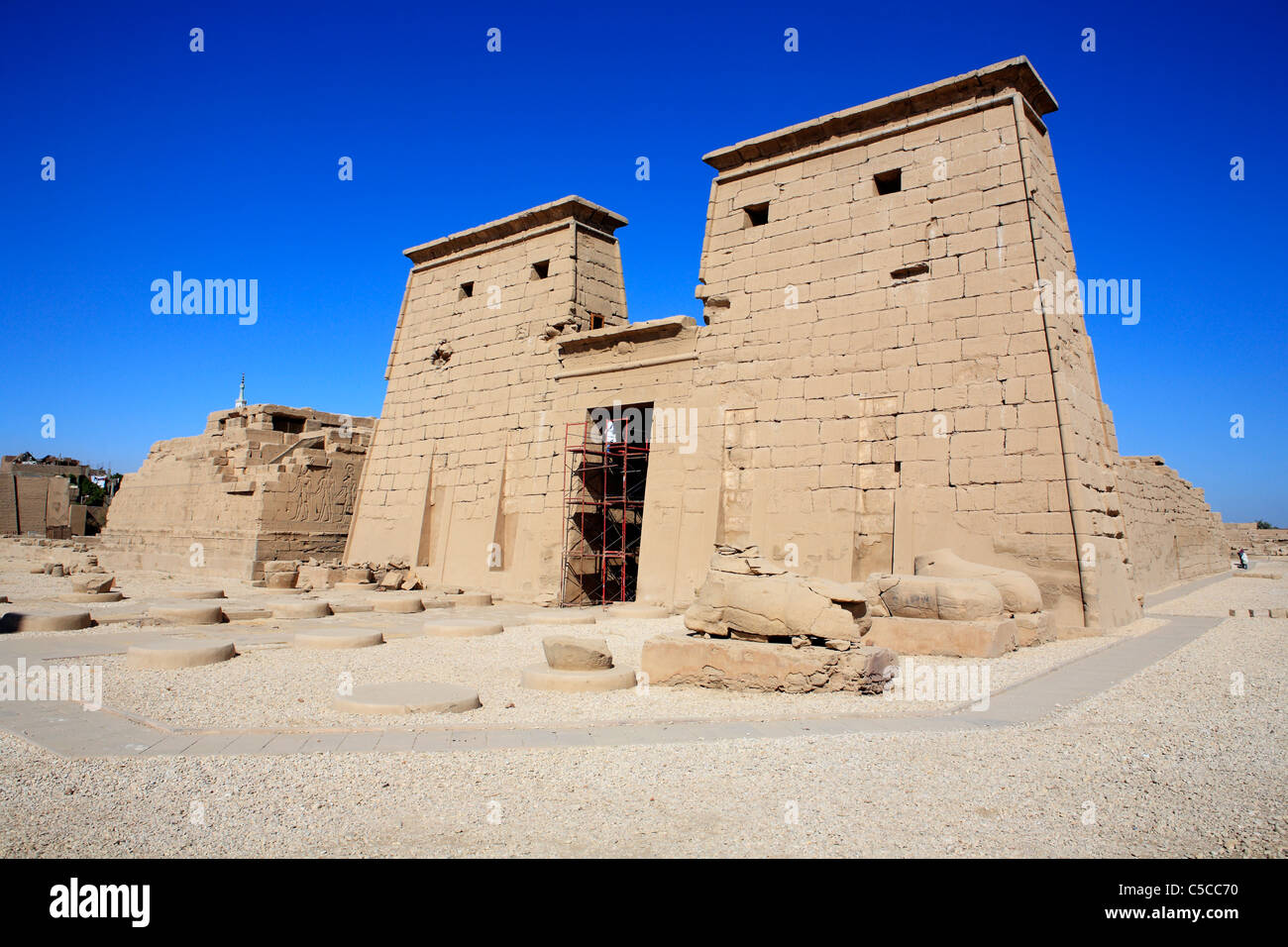 Amun-Re temple, Karnak, Egypt Stock Photo - Alamy