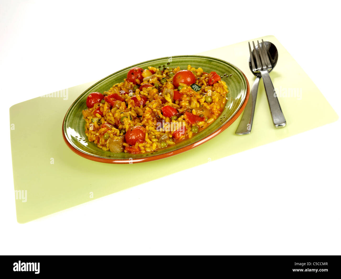 Veg vegetable waitrose vegetarian paella meal hi-res stock photography ...