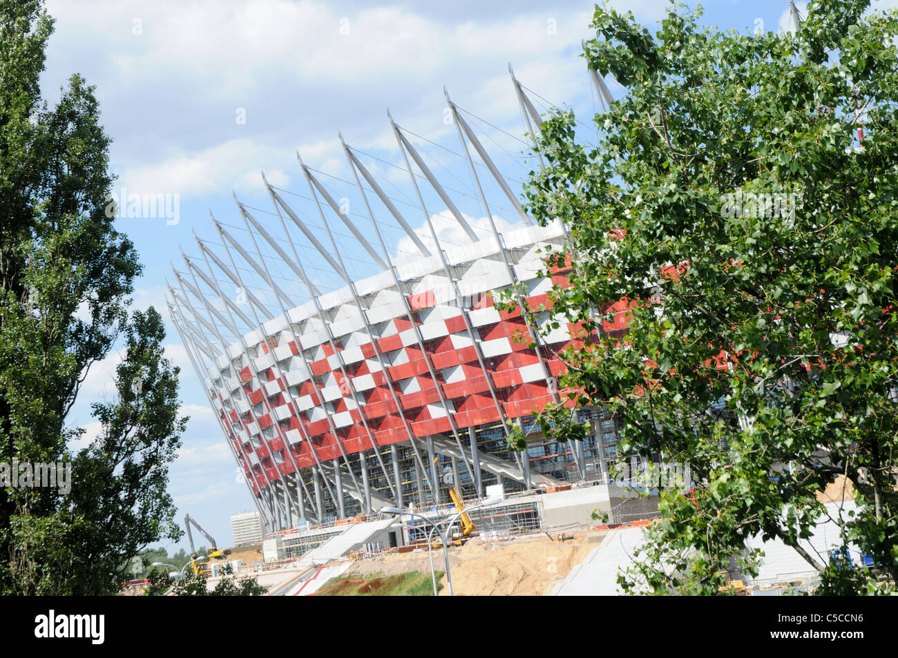 Construction site of national stadium hi-res stock photography and ...
