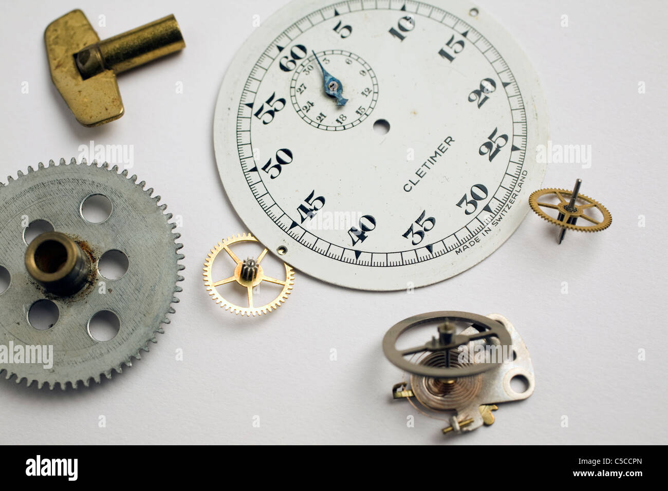 Parts of a clock hi-res stock photography and images - Alamy