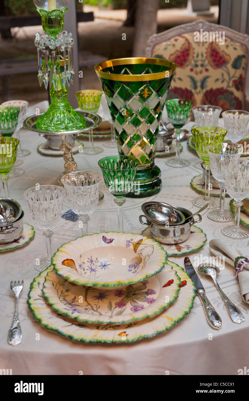 Paris, France, Luxury Table Setting, Trade Show, Lorraine "Terre de ...