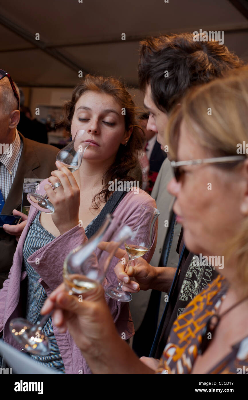 Paris, France, People Taste Testing Japanese Whiskey and Alcohols ...