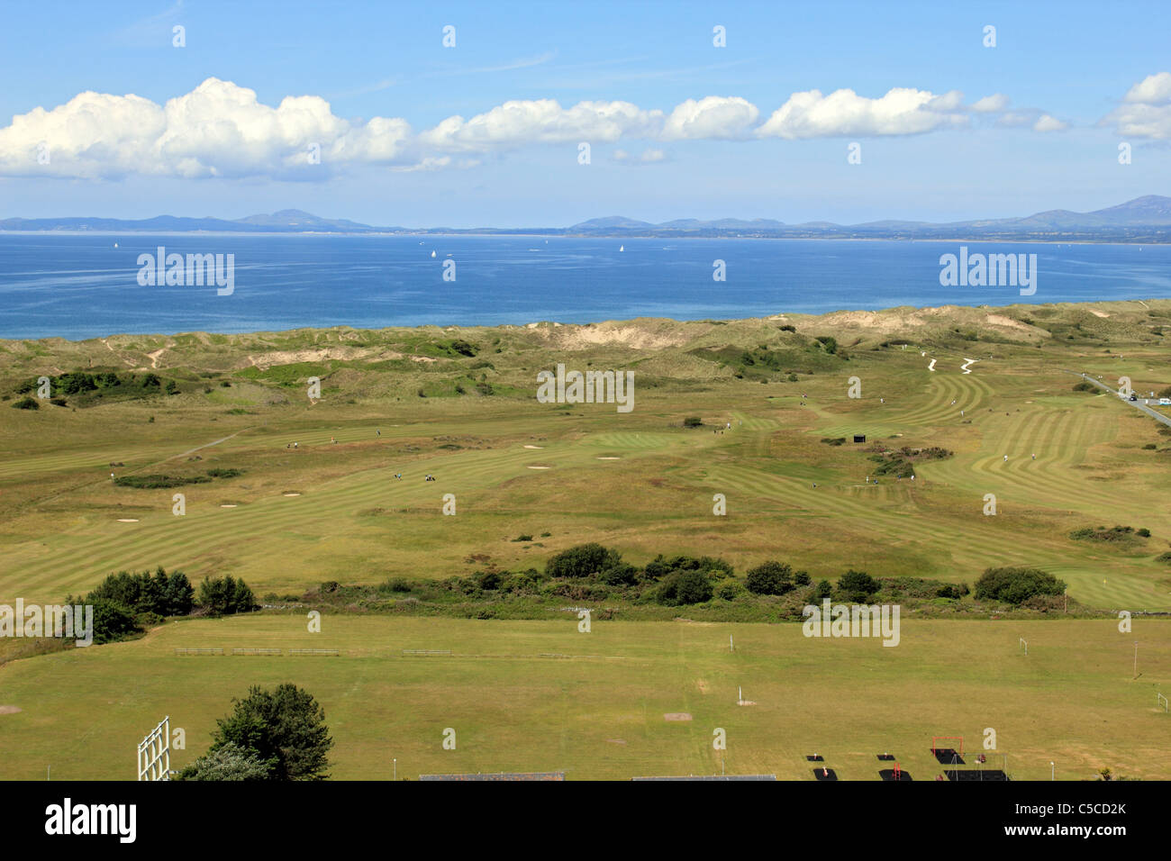 Harlech golf course hi-res stock photography and images - Alamy