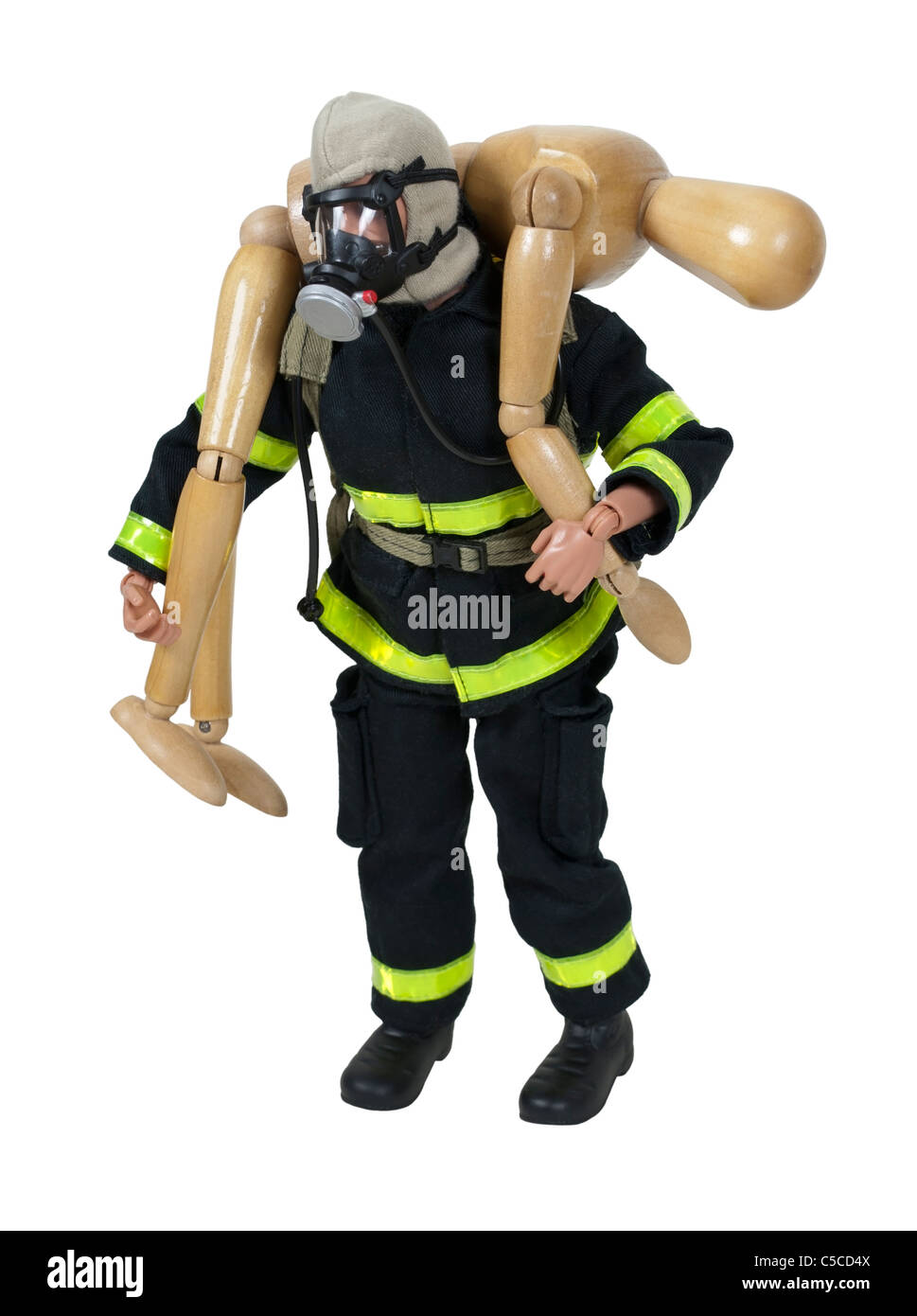 Fireman carry hi-res stock photography and images - Alamy