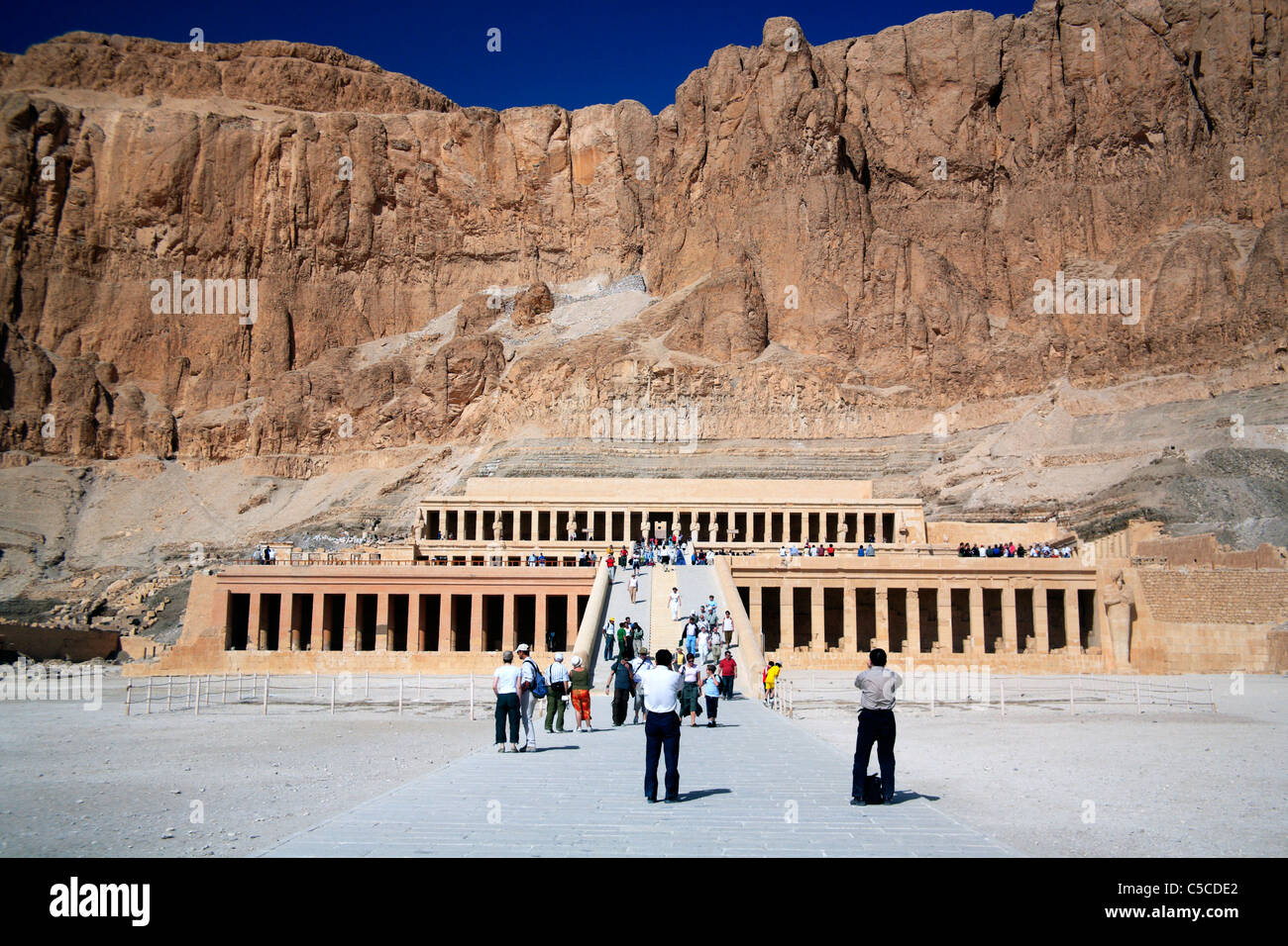 Mortuary Temple of Hatshepsut, Deir el-Bahari, Luxor (West bank), Egypt ...