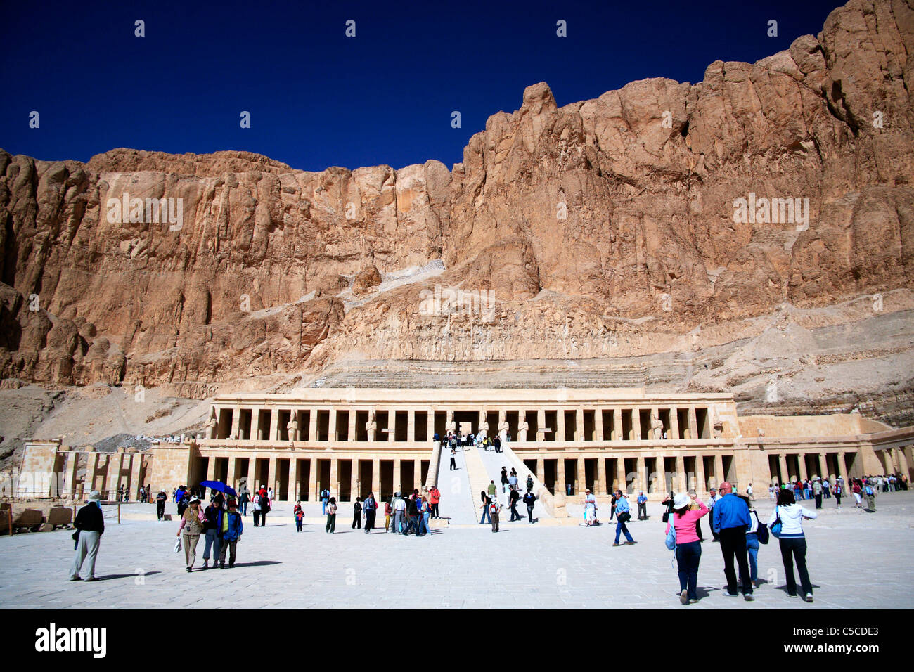 Mortuary Temple of Hatshepsut, Deir el-Bahari, Luxor (West bank), Egypt ...