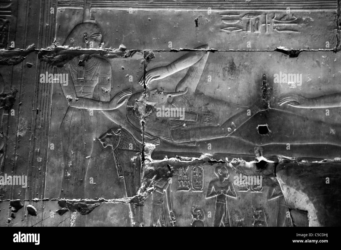 Temple of seti i hi-res stock photography and images - Alamy