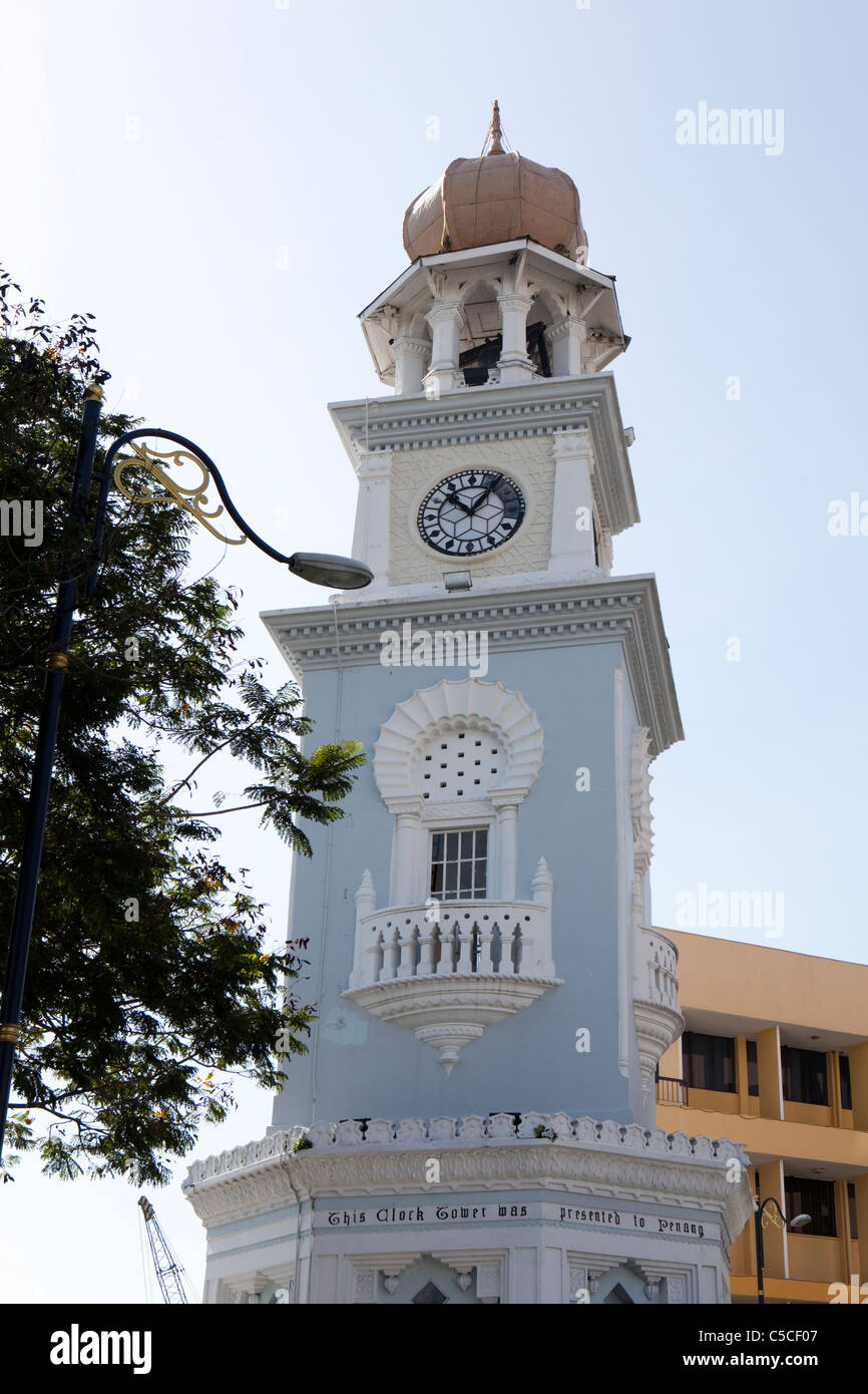 Victoria Clock Tower, Georgetown, Penang, Malaysia Stock Photo - Alamy