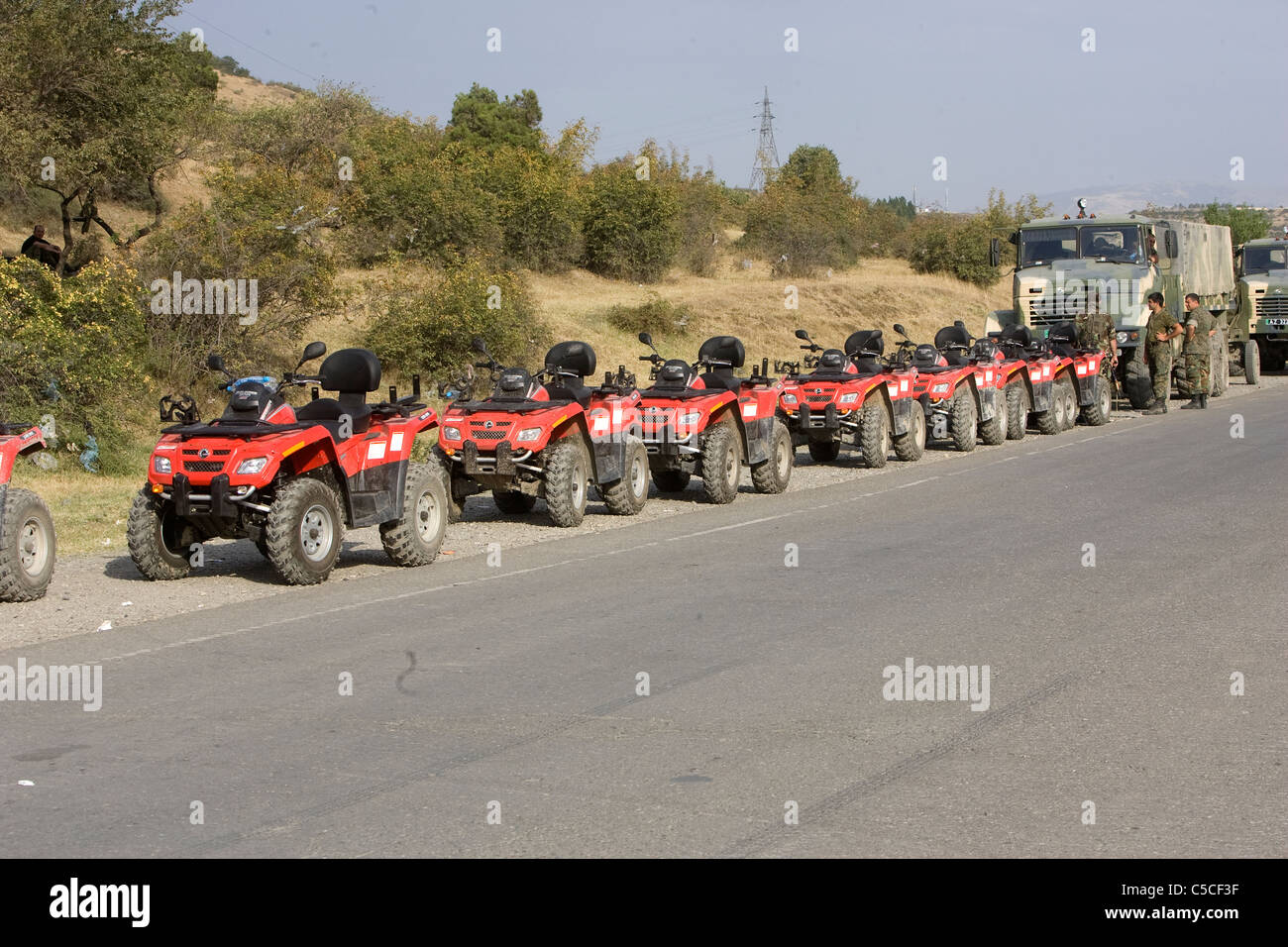 Army quad bike hi-res stock photography and images - Alamy