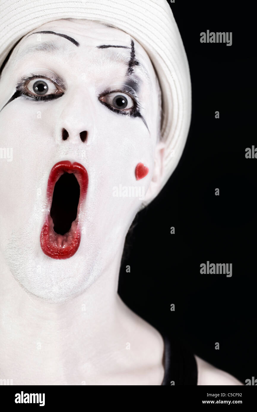 Screaming Mime Face