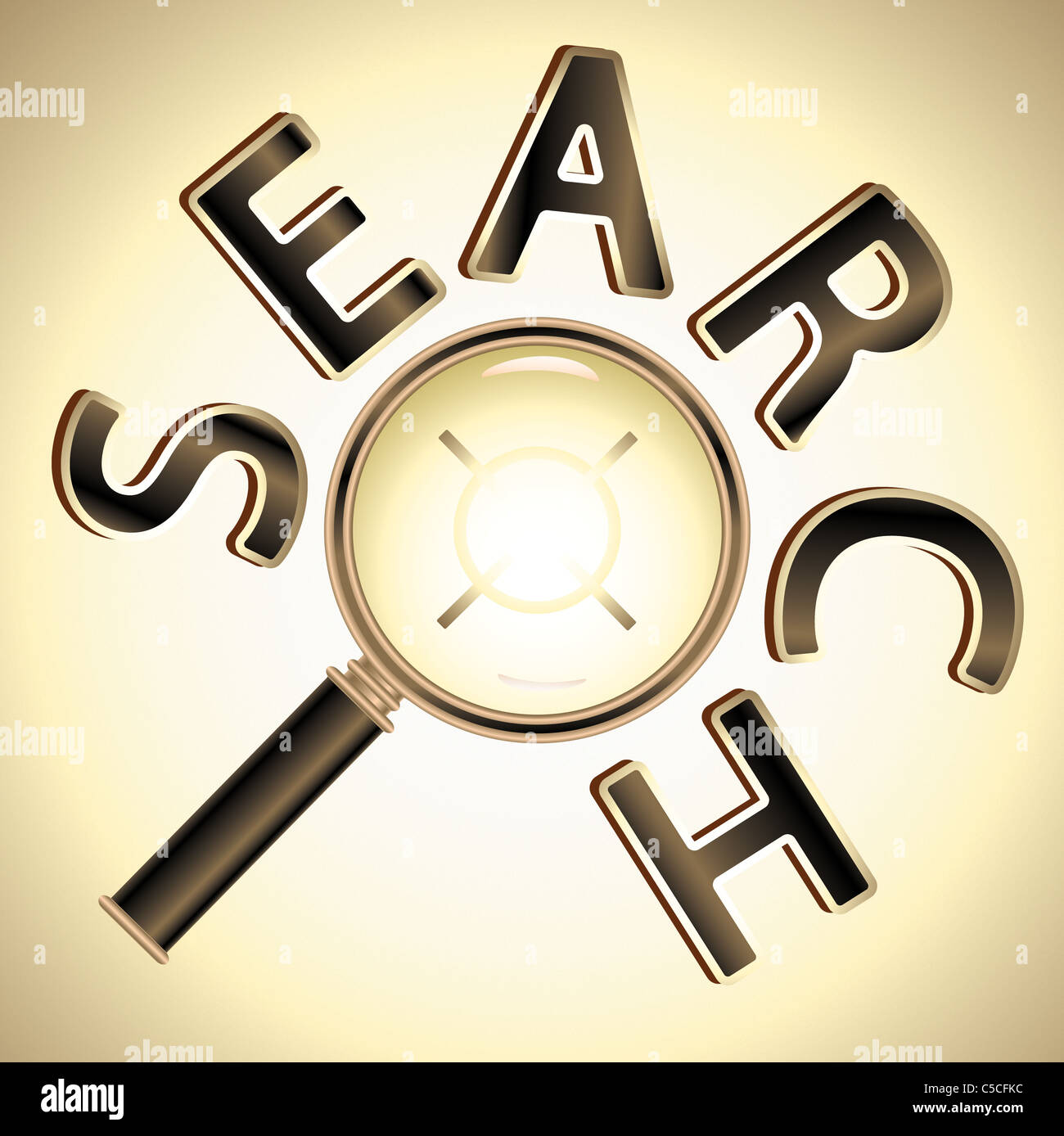 Word search with magnifying glass hi-res stock photography and images ...