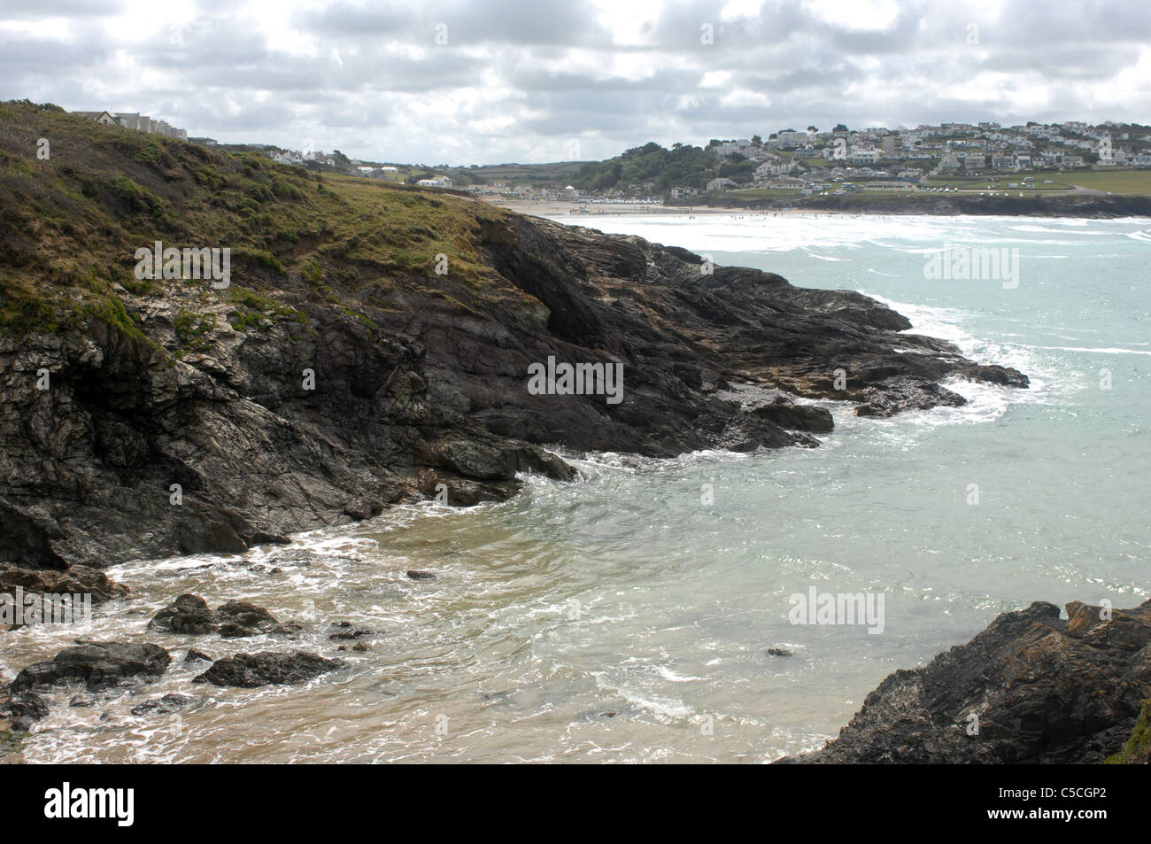 Cornish coastal scenery, Cornwall, UK Stock Photo - Alamy