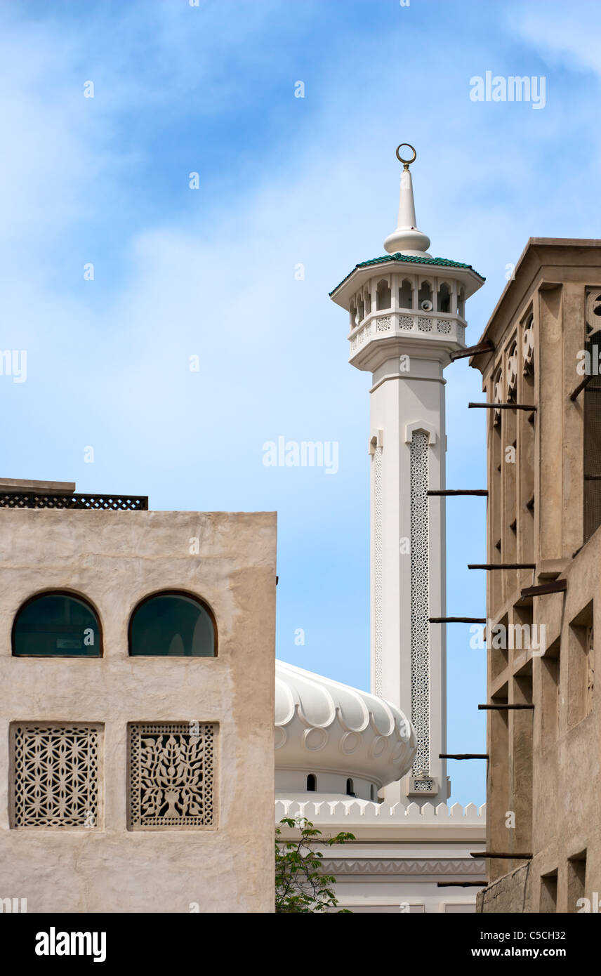 Adi bin Abi Taleb mosque from Sheikh Sayeed Al Maktoum House, Al ...