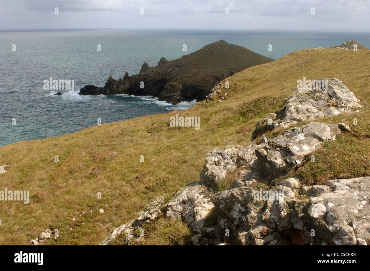 Cornish coastal scenery, Cornwall, UK Stock Photo - Alamy
