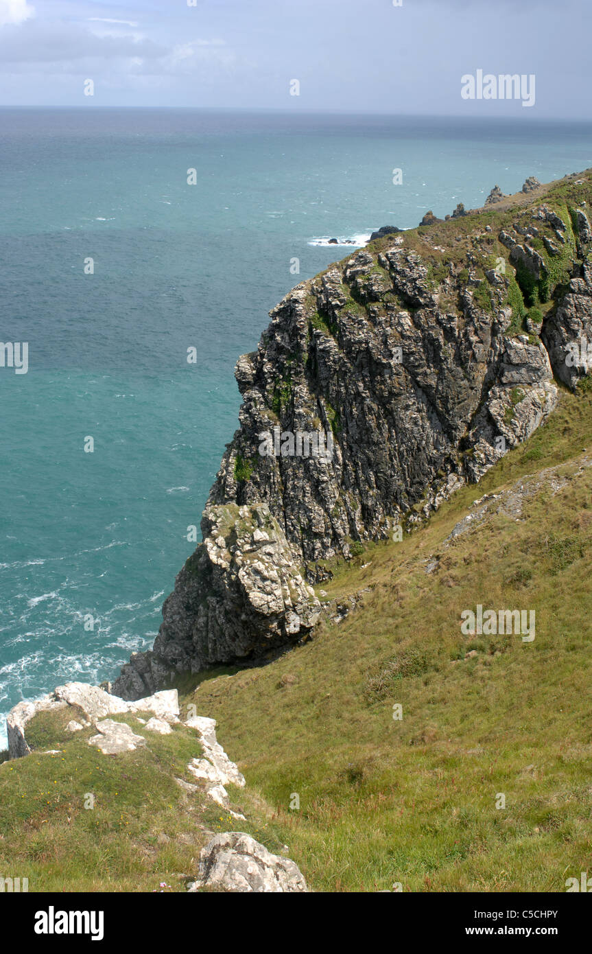 Cornish coastal scenery, Cornwall, UK Stock Photo - Alamy