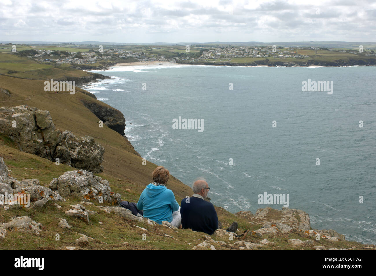 Cornish coastal scenery, Cornwall, UK Stock Photo - Alamy