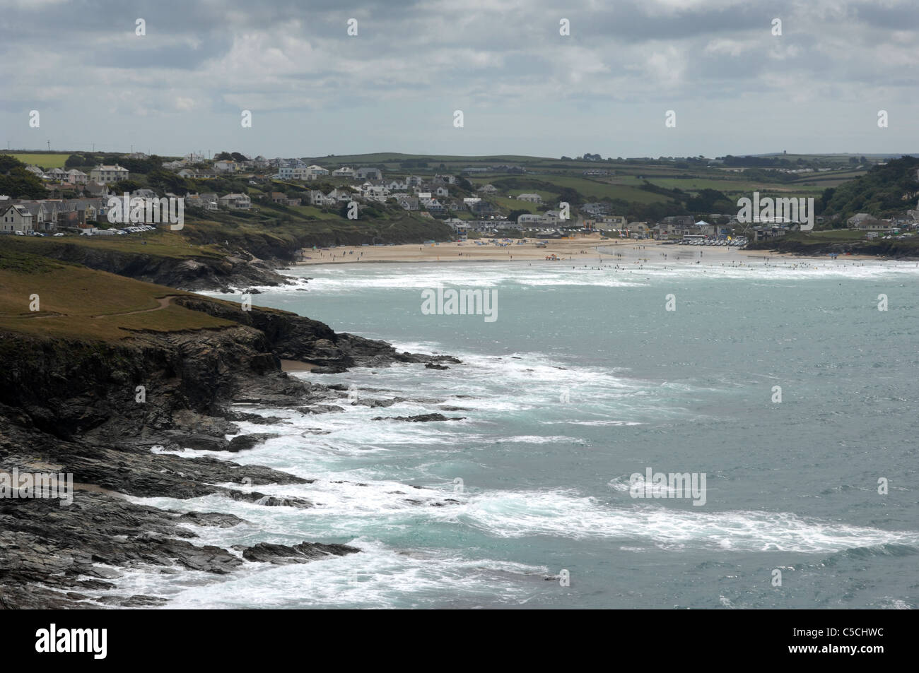 Cornish coastal scenery, Cornwall, UK Stock Photo - Alamy