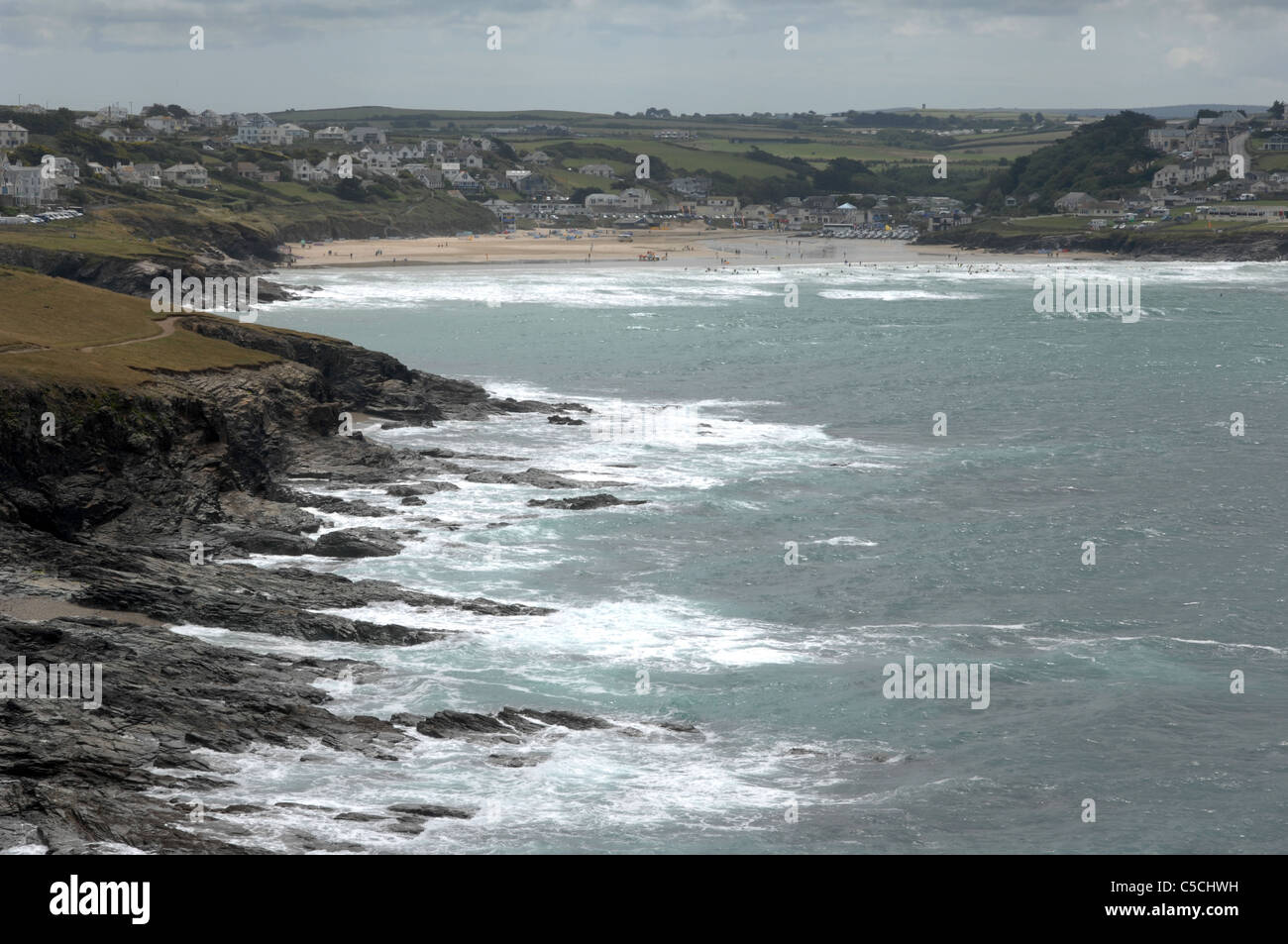 Cornish coastal scenery, Cornwall, UK Stock Photo - Alamy