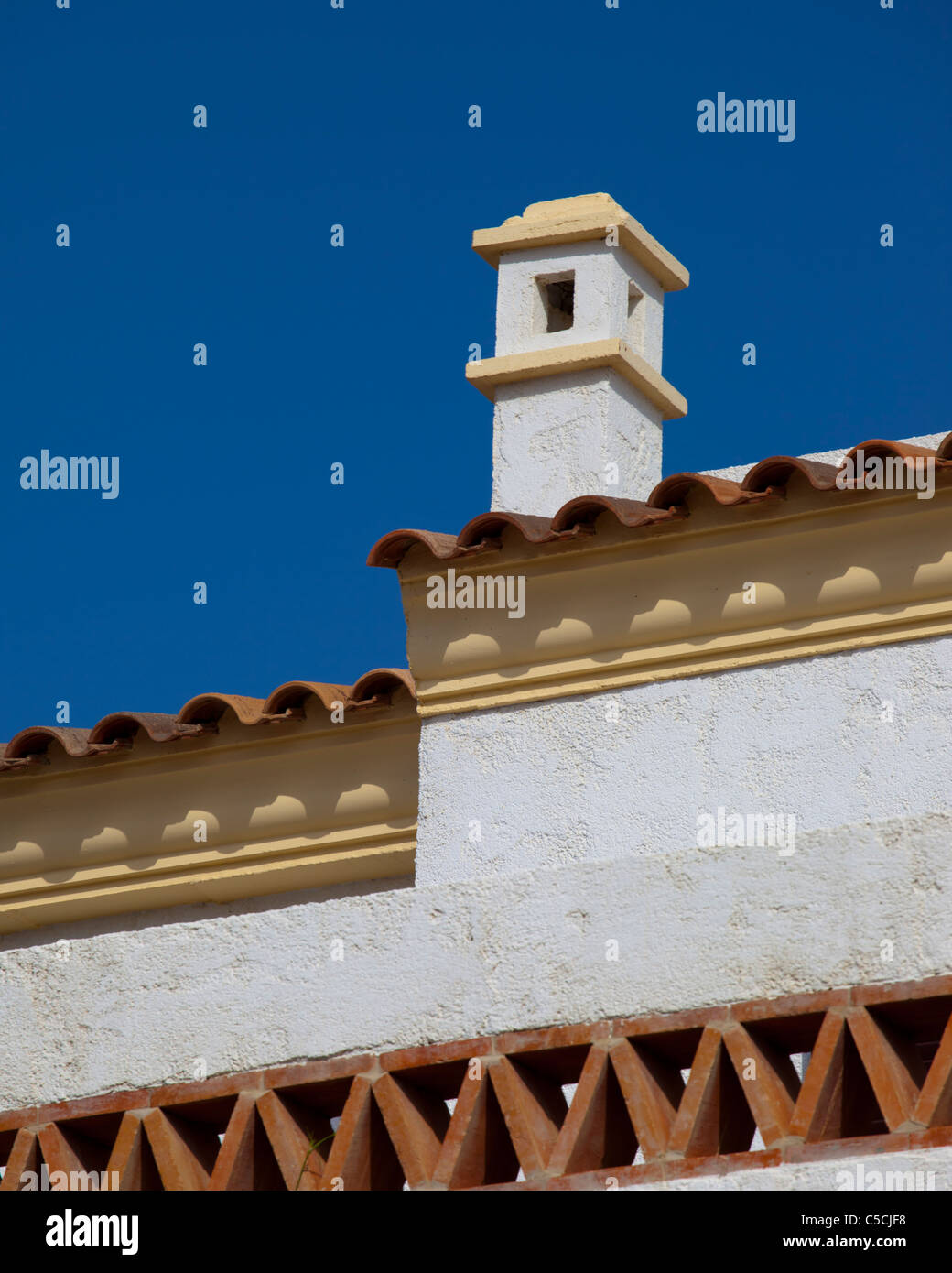 Spanish roof chimney hi-res stock photography and images - Alamy