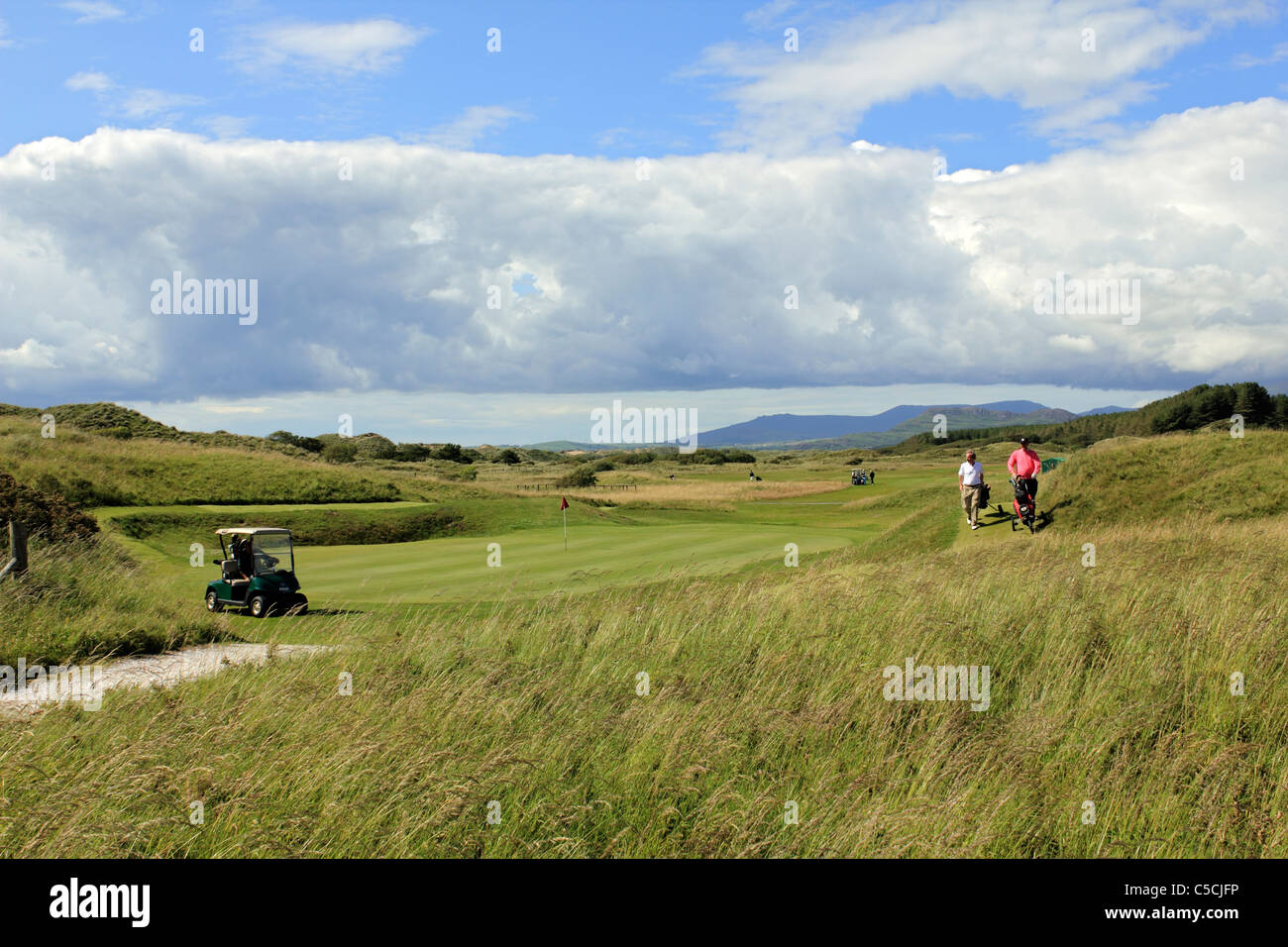 Royal St David's Golf Club, Harlech, Gwynedd, Wales UK Stock Photo - Alamy