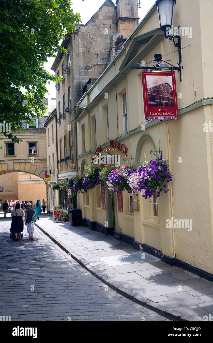 Crystal Palace public house, Bath, England Stock Photo - Alamy