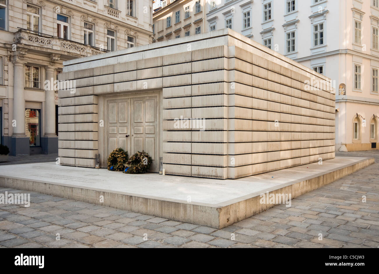 Judenplatz Holocaust Memorial (Nameless Library) for Jewish Victims of ...
