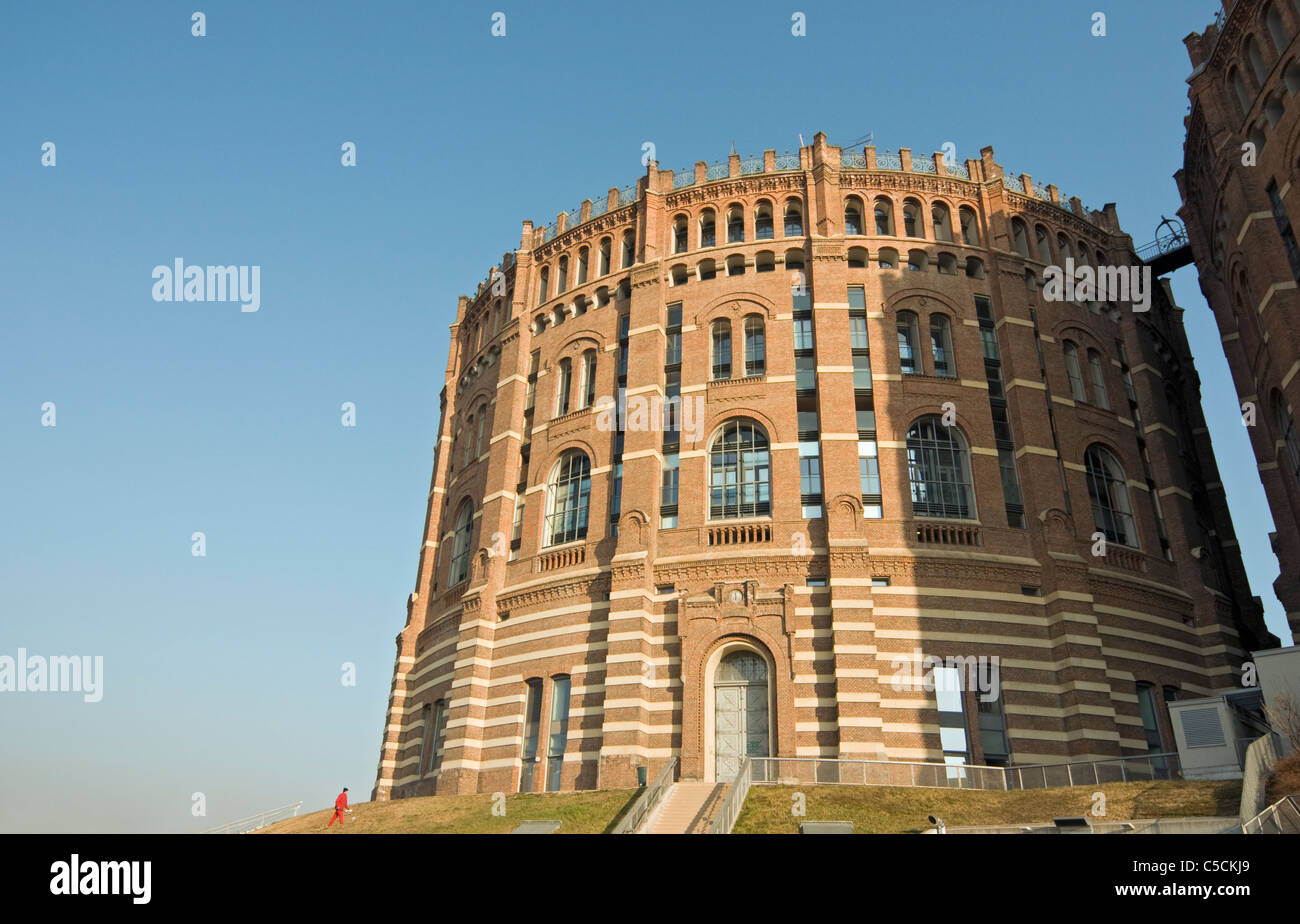Building of Gasometer A (Former Gas Tank) Remodelled by Jean Nouvel ...