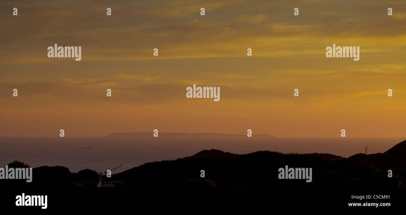 Ocean Views in North Devon Stock Photo - Alamy