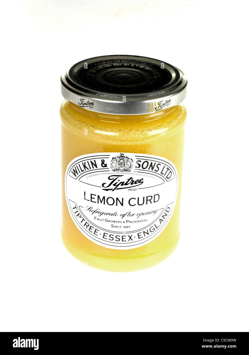 Jar of Lemon Curd Stock Photo - Alamy