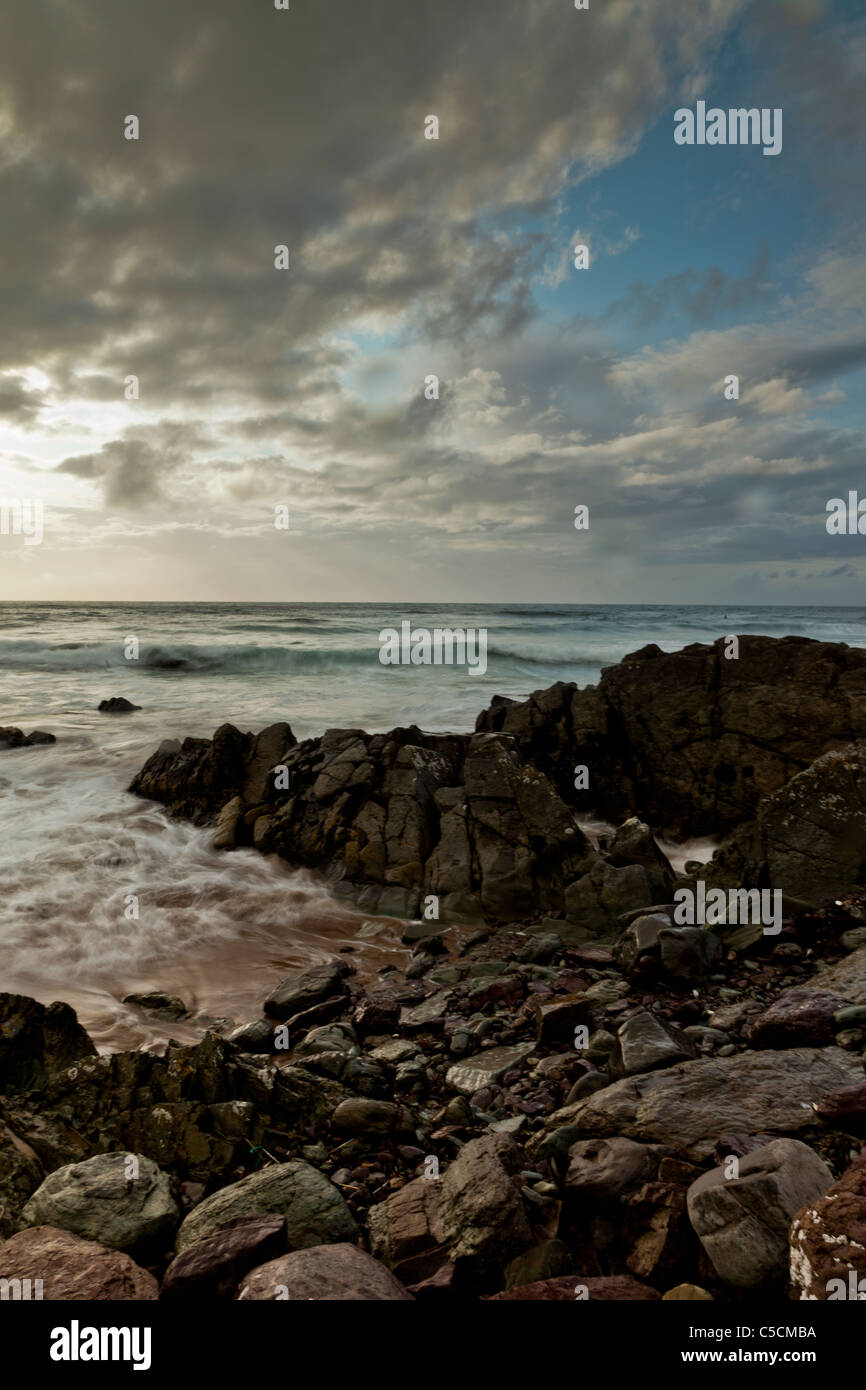 Ocean Views in North Devon Stock Photo - Alamy