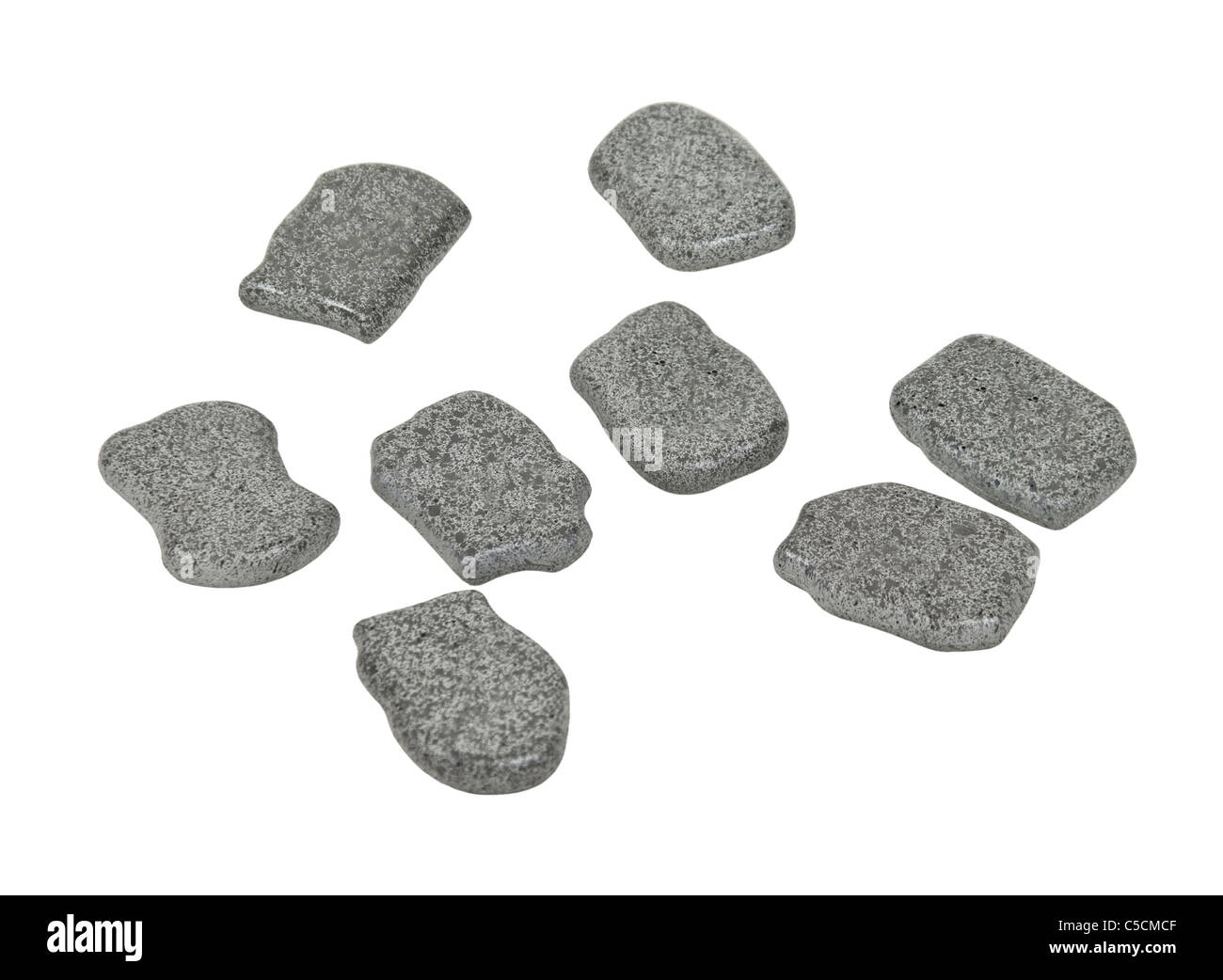 Rune stones with space for your symbols - path included Stock Photo - Alamy
