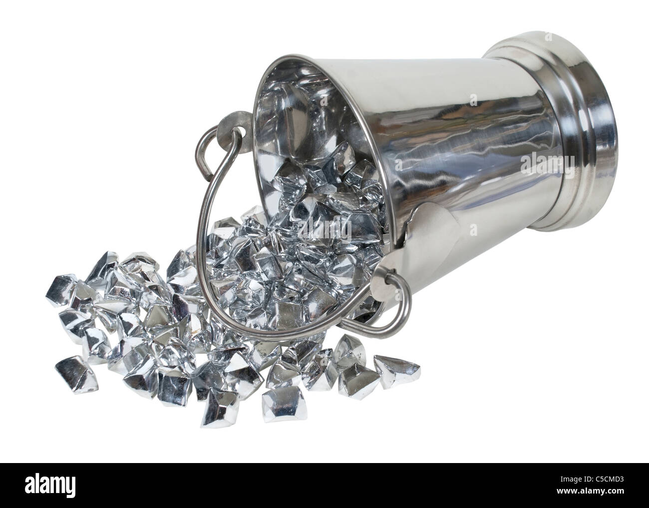 Silver precious stones hi-res stock photography and images - Alamy