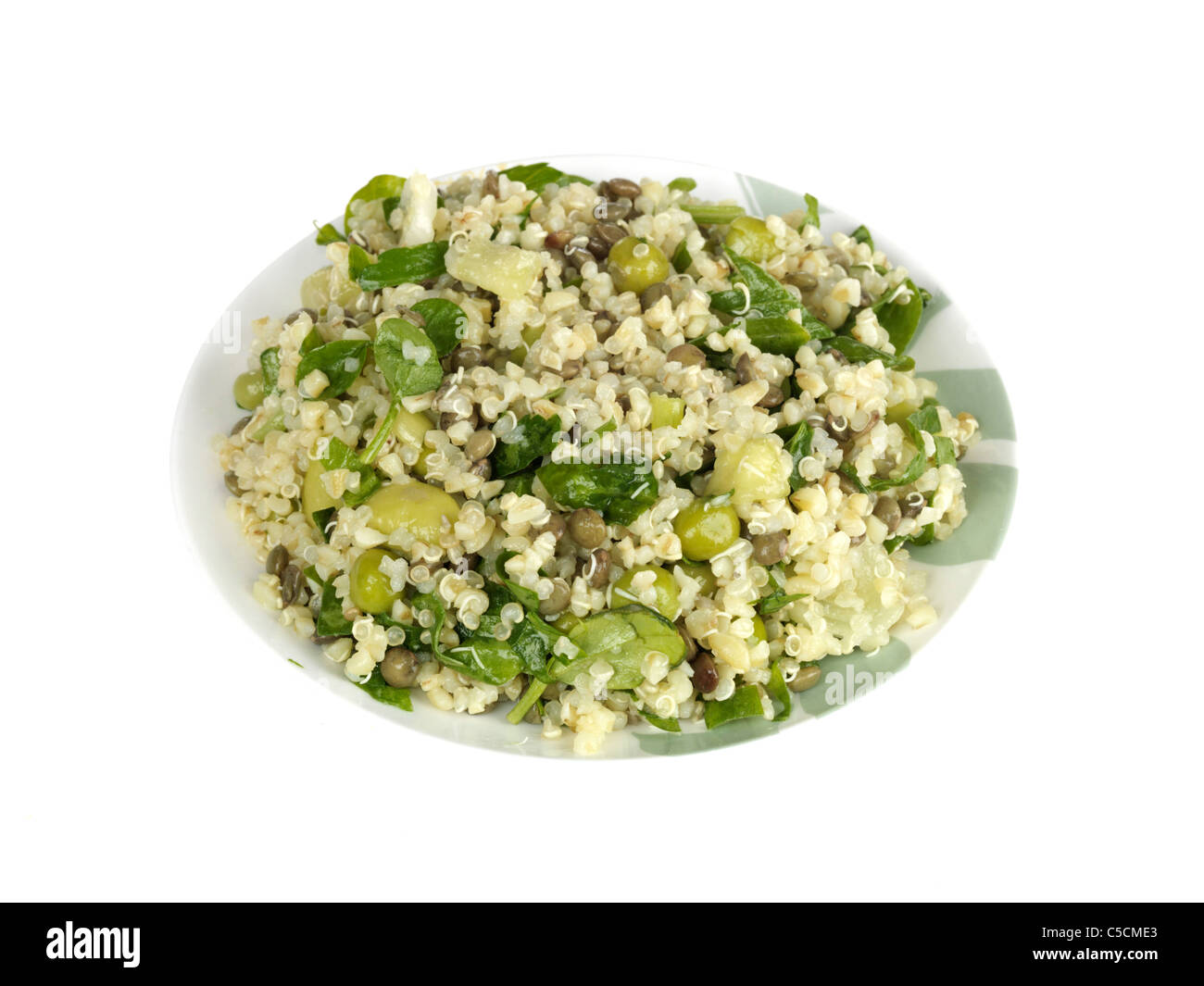 Bulgar Wheat Salad Stock Photo - Alamy