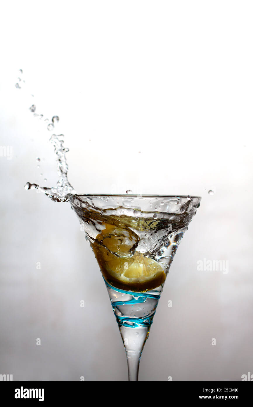 Fruit Splash in Drink Stock Photo - Alamy