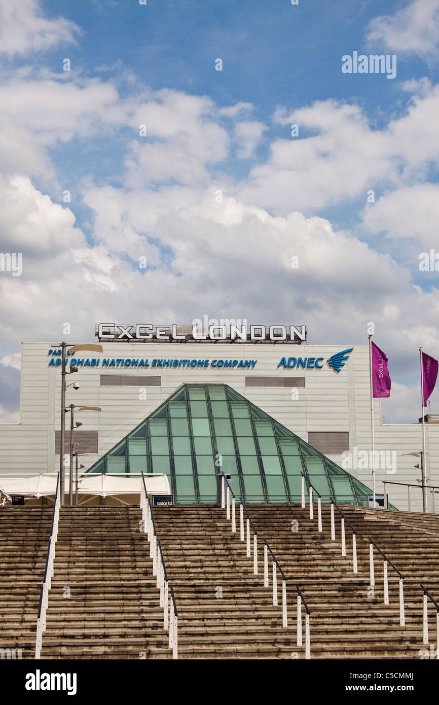 Excel London Royal Victoria Dock Stock Photo - Alamy