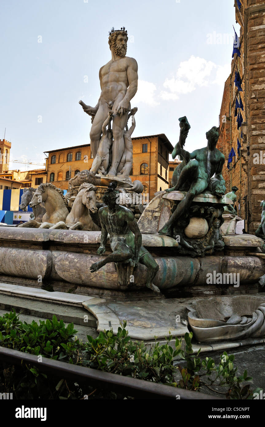 The Fountain of Neptune by Bartolomeo Ammannati was commissioned to ...