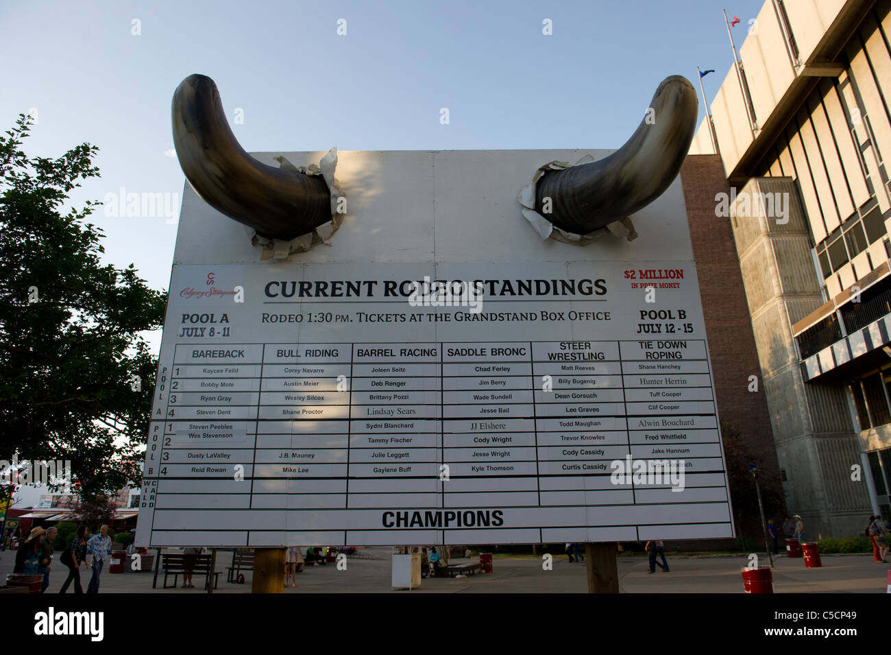 Calgary stampede grandstand hi-res stock photography and images - Alamy