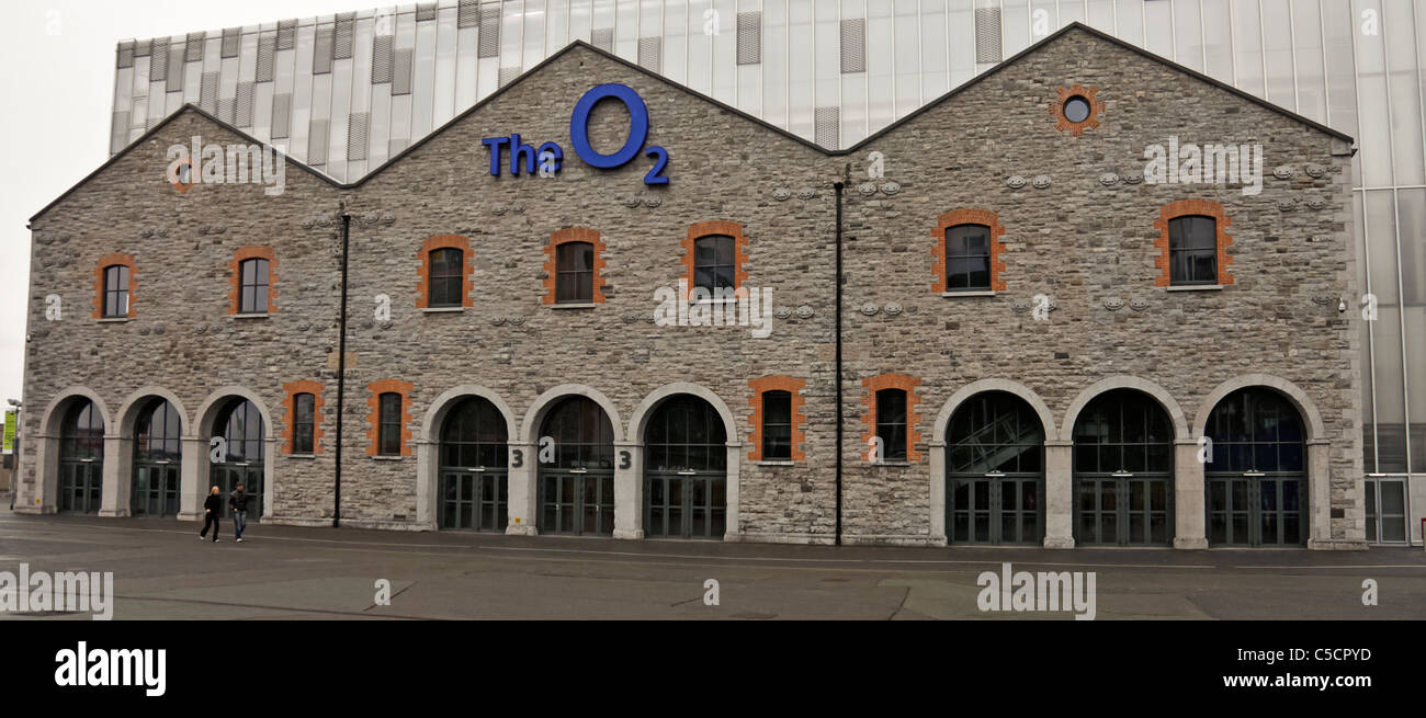 Exterior of the O2 Arena in the Docklands area of Dublin, Republic of ...
