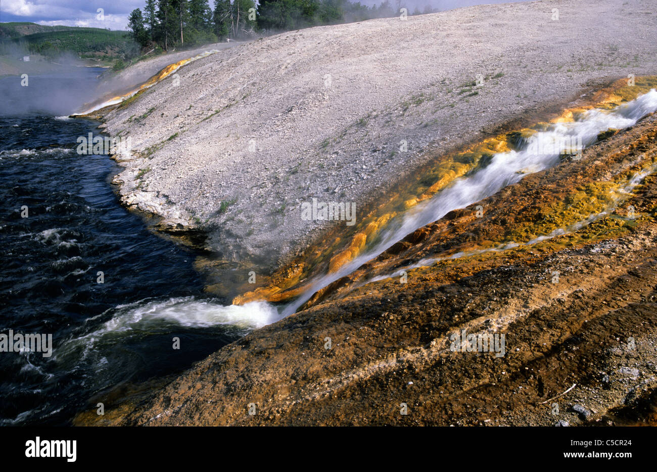 Geyser overflow hi-res stock photography and images - Alamy