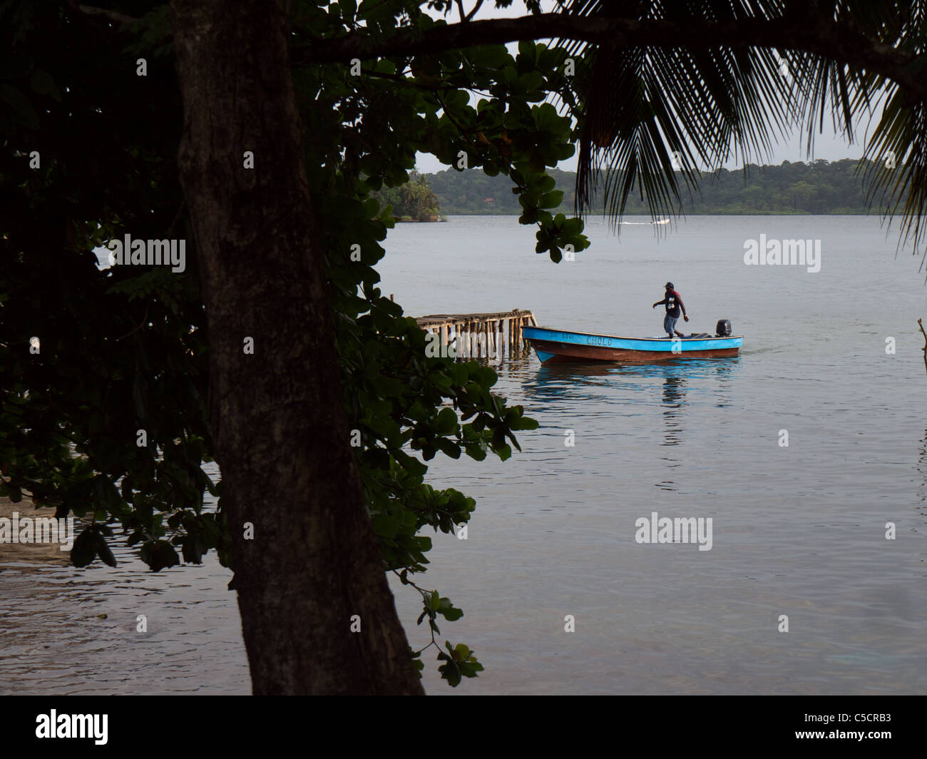 Isla Bastimentos Panama Stock Photo - Alamy