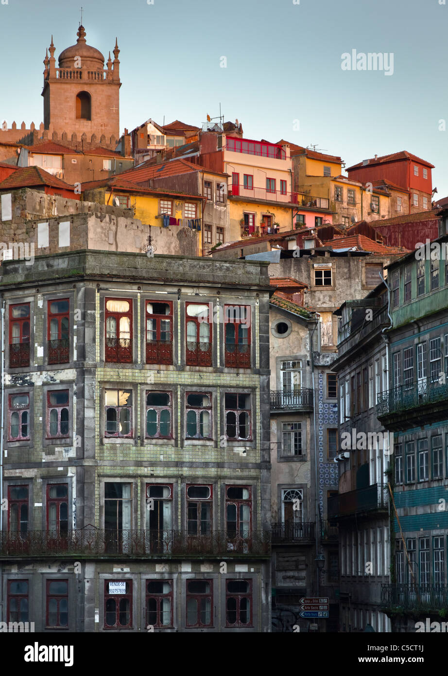 Apartments riverfront oporto cityscape urban building architecture hi ...