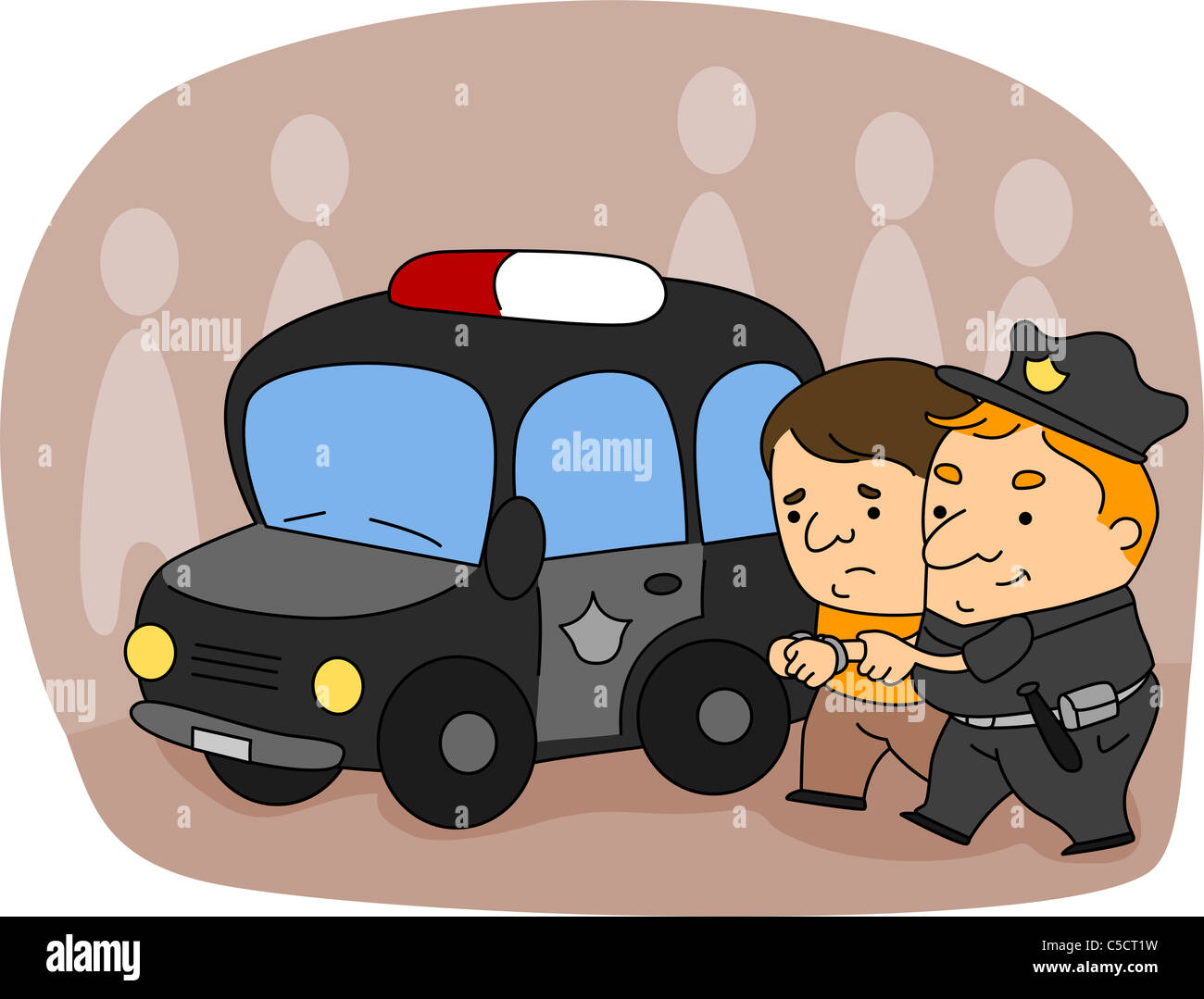 Suspect illustration hi-res stock photography and images - Alamy