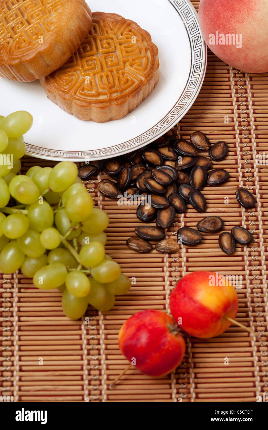 Still life moon cakes hi-res stock photography and images - Alamy